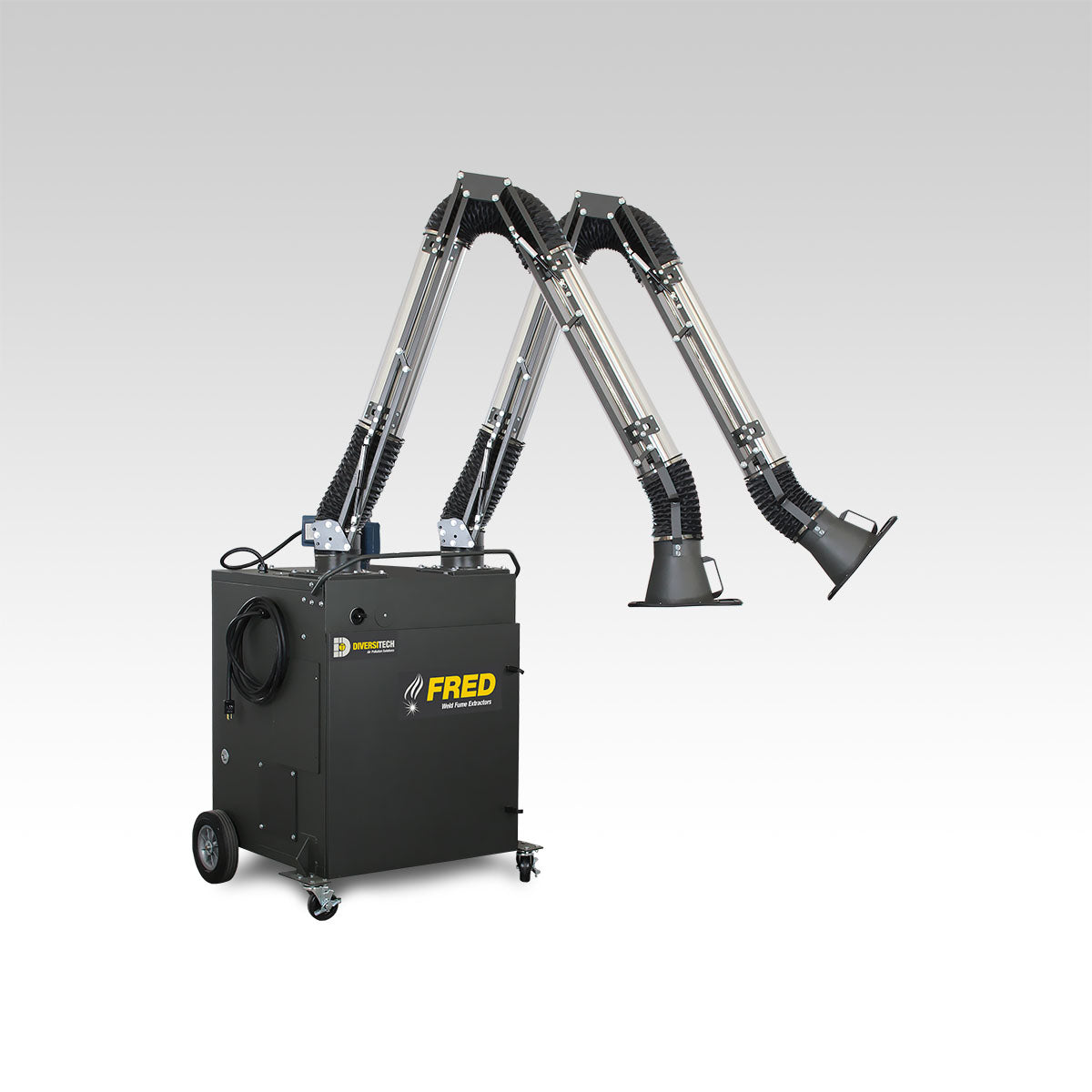 FRED Sr. II Dual-Arm Portable Fume Extractor – Max Finishing